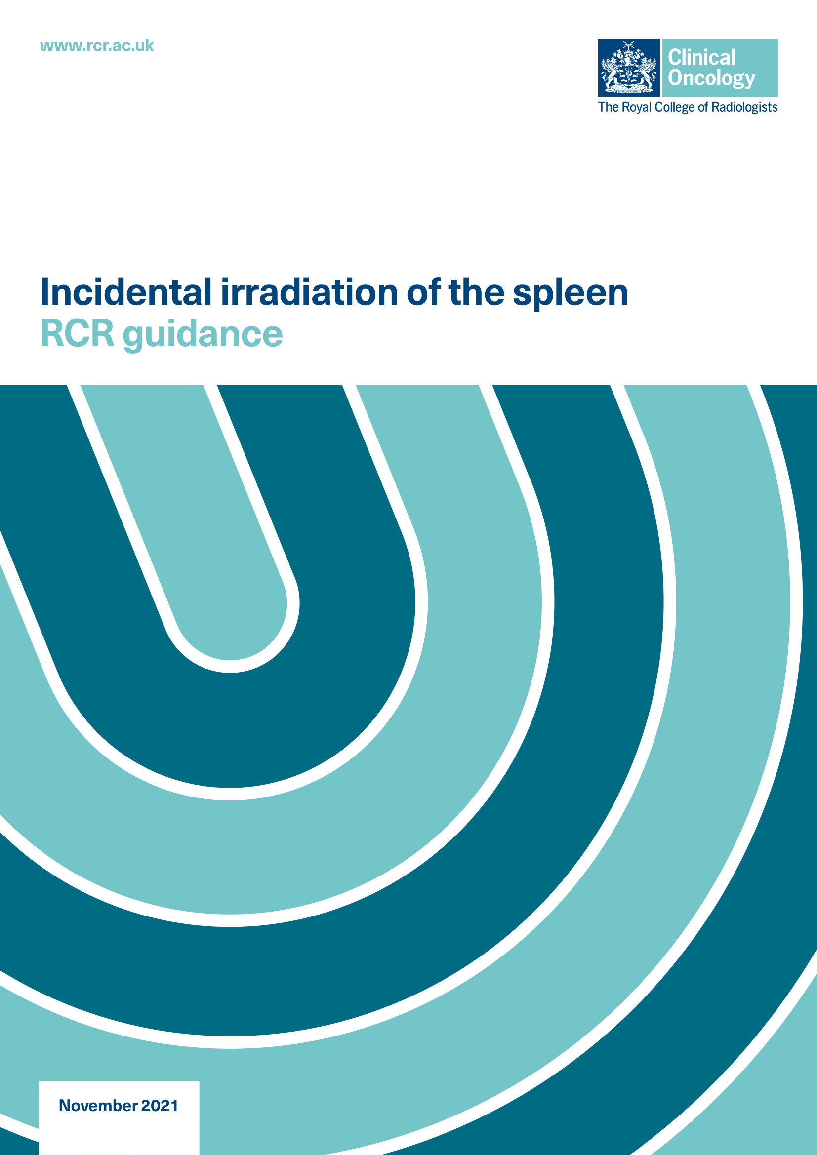 Incidental irradiation of the spleen - RCR guidance | The Royal College ...