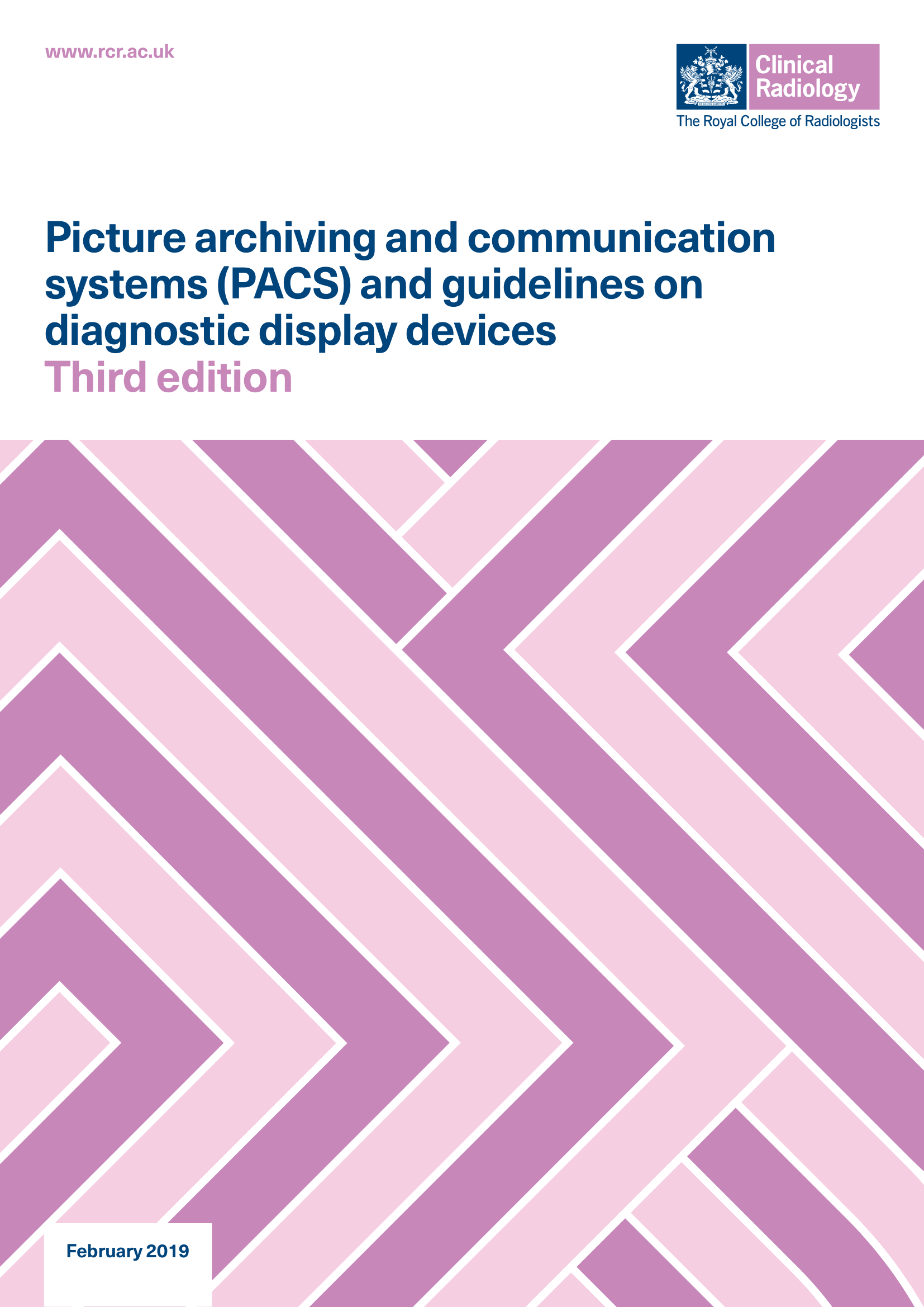 Picture archiving and communication systems (PACS) and guidelines on diagnostic display devices ...