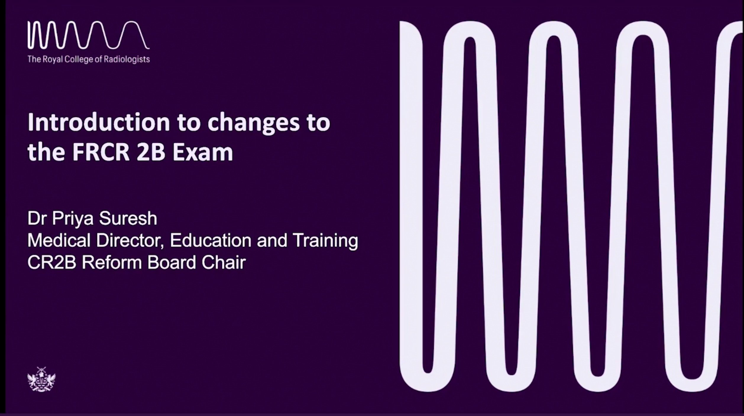 Video content introducing the changes to the CR2B Exam from June 2025 ...