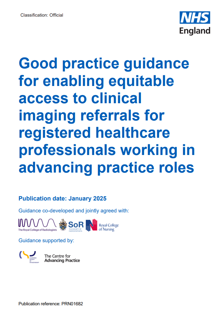 Good practice guidance for enabling equitable access to clinical imaging referrals for ...