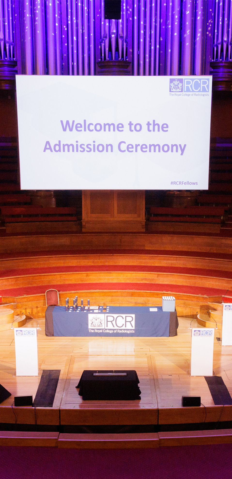 Ceremony venue information | The Royal College of Radiologists