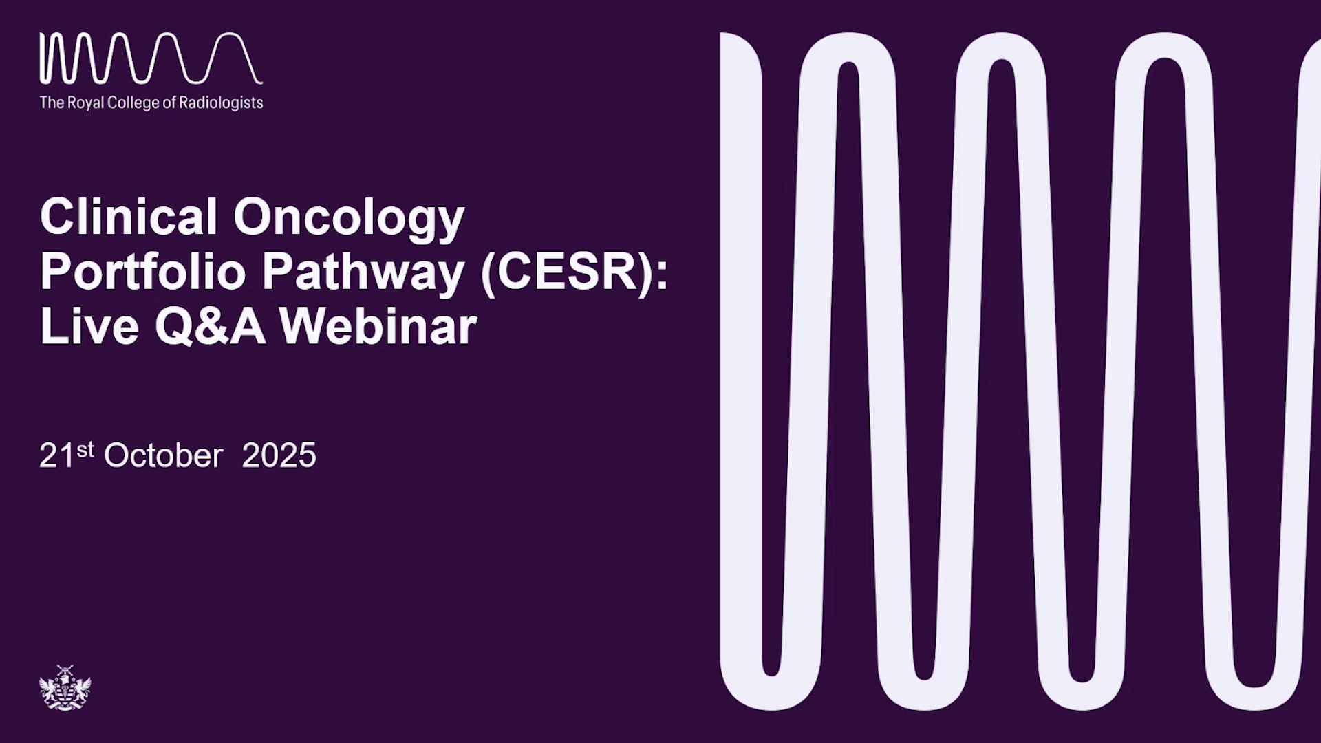 Portfolio Pathway (formerly CESR) (oncology) | The Royal College of ...