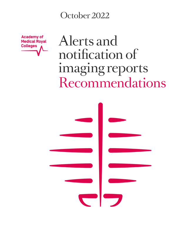 Recommendations on alerts and notification of imaging reports | The ...